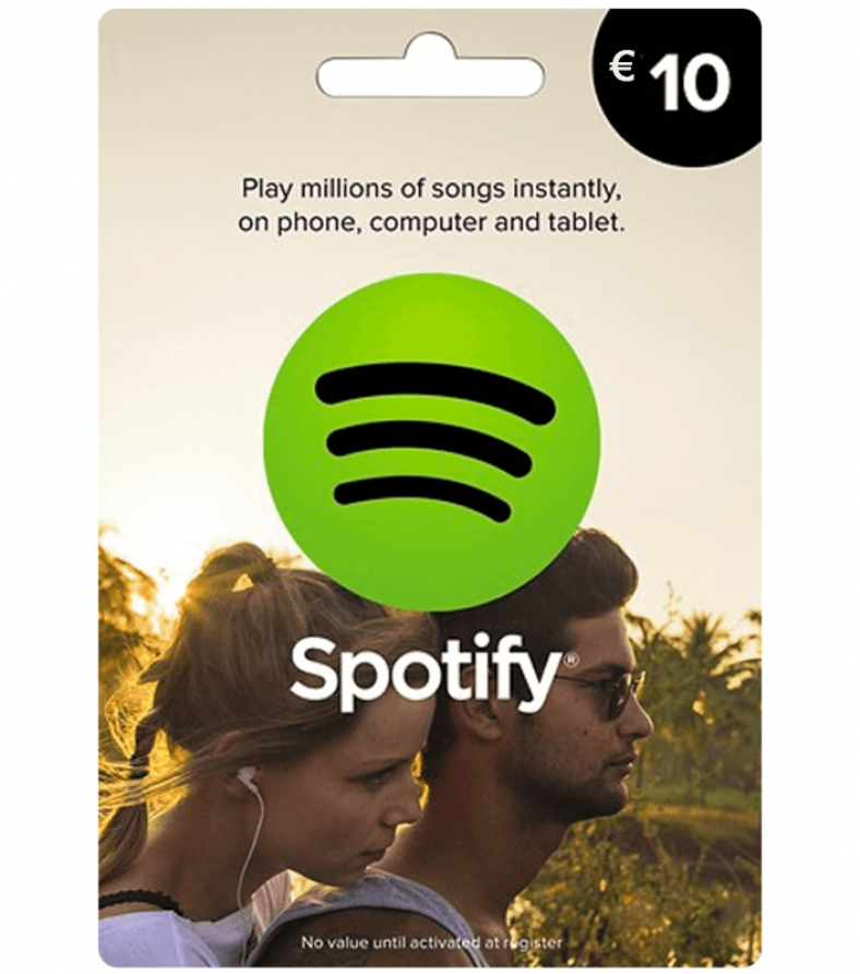 Carte Spotify Premium 10€ - Carte Spotify 10€ Maroc Zoneplay.ma