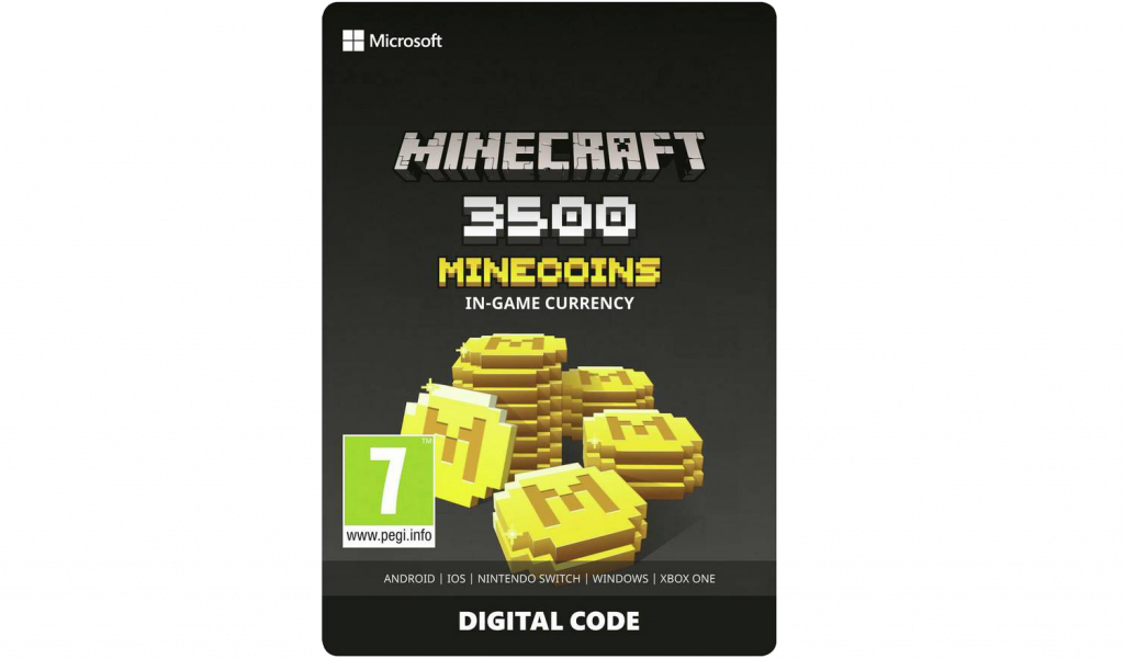 MINECOIN PACK 3500 COINS - ZonePlay