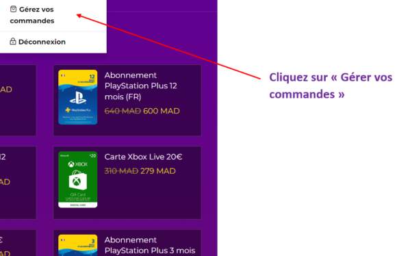 Où trouver le code de ma carte cadeau? - ZonePlay
