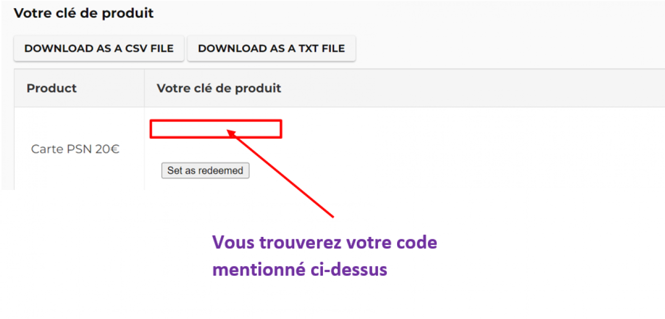 Où trouver le code de ma carte cadeau? - ZonePlay